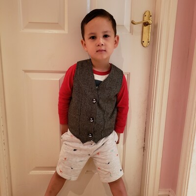 INSTANT DOWNLOAD Connor Vest sizes 12/18 Months to Size 8 Sewing E ...