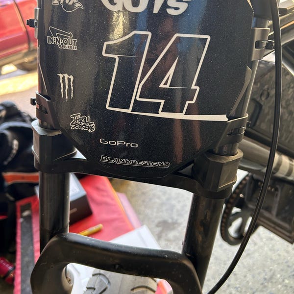 ODI / E-bike Custom Front Plate Decal - Etsy