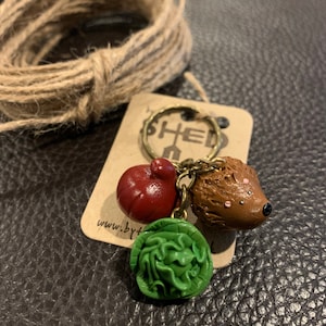 By the Shed Orange Fruit Keyring Vegetable Fruit Sunshine, OJ, Orange ...