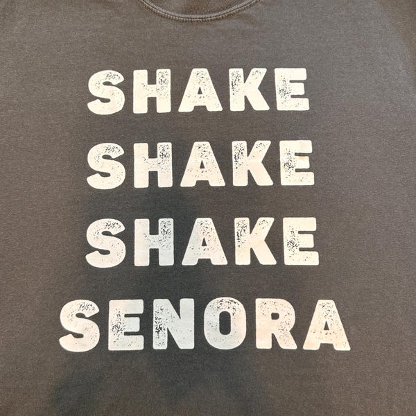 Shake Senora T-shirt, Halloween Shirt, Funny Shirt, Halloween Party Tee ...
