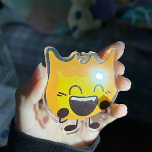 Firey Bfdi Keychain Bfdi Battle for Dream Island BFB Battle for BFB ...