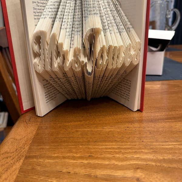 Folded Heart Book - Etsy