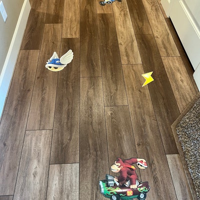 Ice Cream Cone Peel and Stick Floor Decals Set of 11 Social Distancing ...