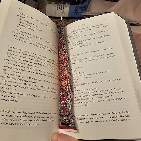 Turkish Bookmark | Woven Carpet Bookmark | Woven Bookmark | Thread ...