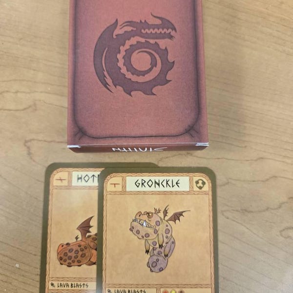 HTTYD Deck of Dragons (how to Train Your Dragon Cards) - Etsy
