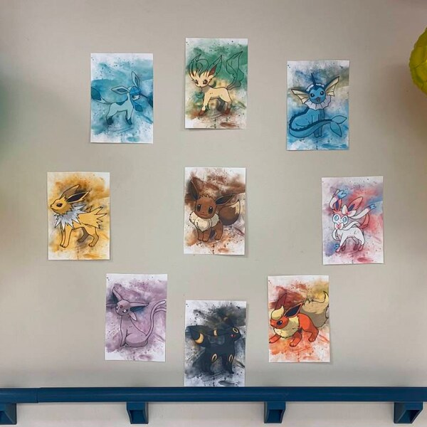 Cubone Watercolor Pokémon Art Print Digital Download Cubone Poster ...