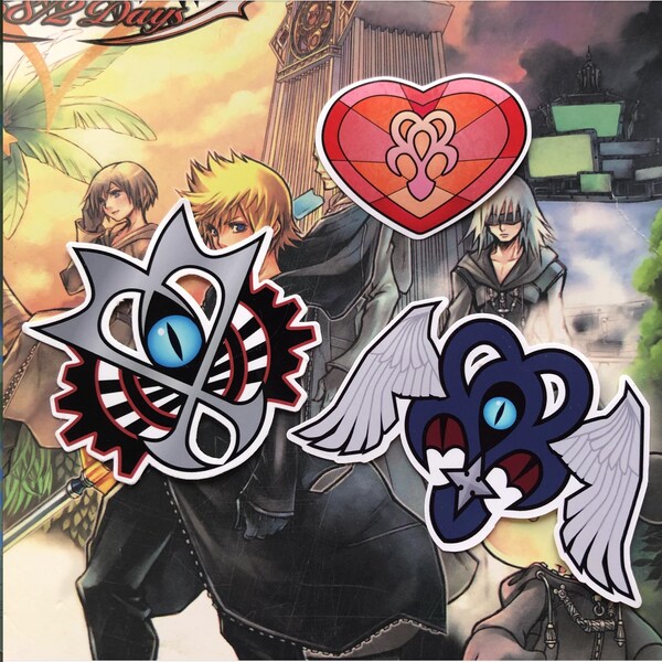 Keyblade Symbol Fusion Stickers - Etsy