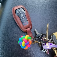 Vinfast VF E34 Key Fob Cover, Vinfast Key Case, Leather Car Key Fob ...