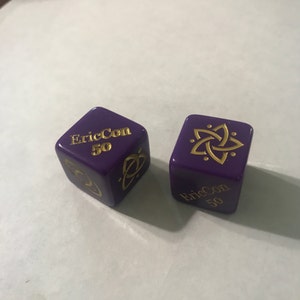 One Custom Dice With Your Choice of Pips Personalized D6 - Etsy