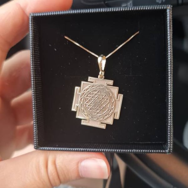 14K Solid Gold Aztec Calendar Pendant, Mayan Gold Jewelry, Perpetual ...