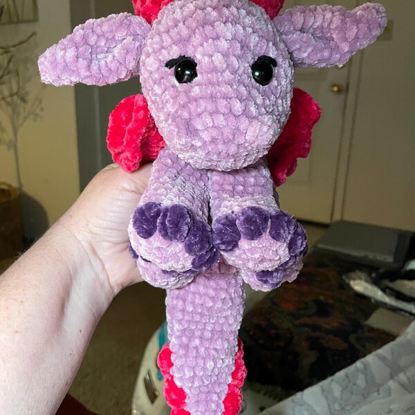 Cato the Dragon Snuggler/lovey Amigurumi Crochet Pattern - Etsy UK