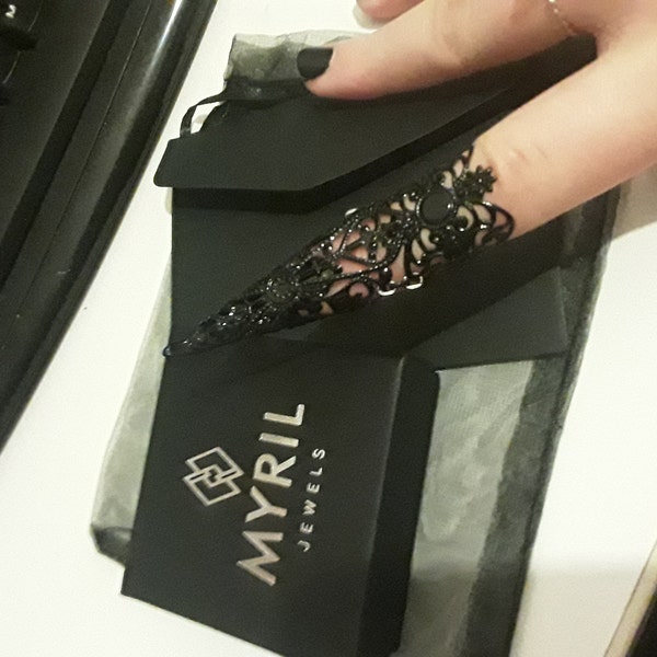 Claw Ring Set X1 Ring "syl" Drag Queen Armor Ring Accessory ...