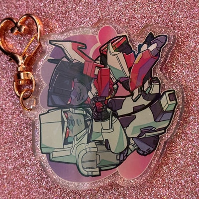 2x2 Megatron X Starscream Acrylic Keychain - Etsy