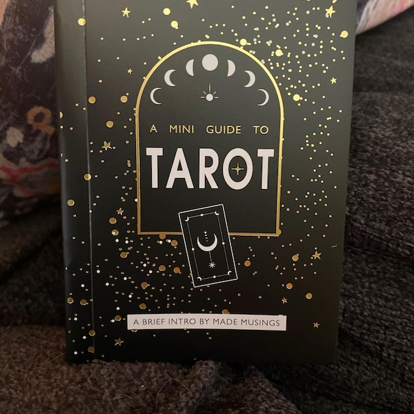 Mini Tarot Deck With Guidebook Mini Tarot Cards With Full Rider Waite ...