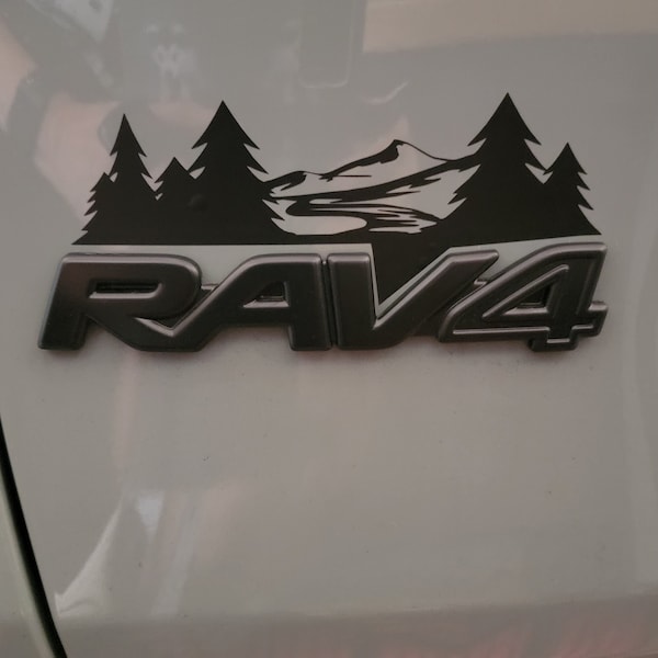 RAV4 Badge Decal - Etsy