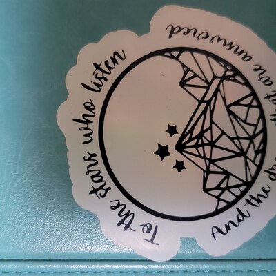 Acotar Decal/ a Court of Thorns and Roses/ Acotar Sticker/ the Night ...