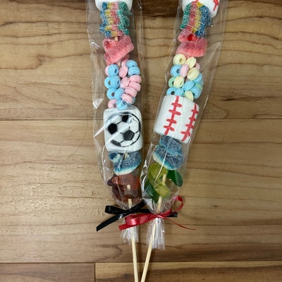 Basketball Sports Birthday Teams Candy Kabobs Party Favors Treat Boxes ...