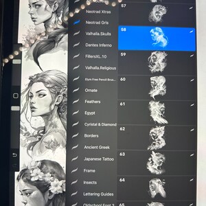 Procreate Tattoo Lettering Vol.3 - Etsy