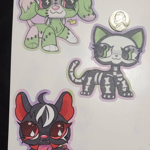 Spooky Littlest Pet Shop LPS Stickers - Etsy