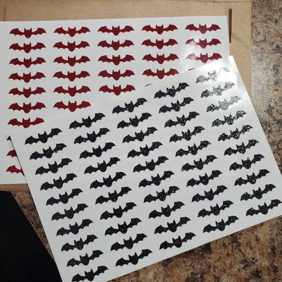 1/2 Inch Mini Dog Bone Sticker Sheet 13mm Small Bone Stickers Tiny ...