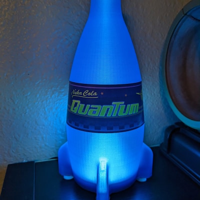 Nuka Cola Quantum Bottle Lamp Light fallout 76 - Etsy