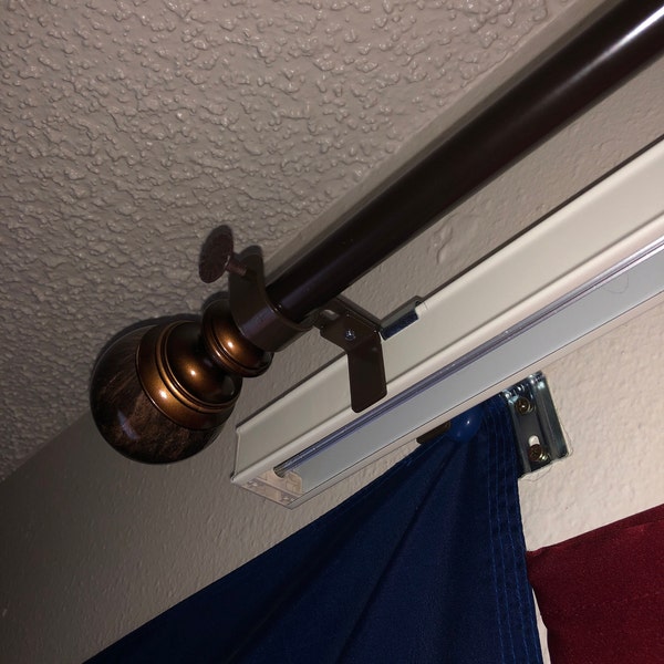 Nono Bracket - Outside Mounted Blinds Curtain Rod Bracket Attachment ...