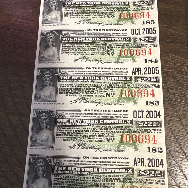 Antique Bank Checks, Used Payment Receipt, Vintage Ephemera for Junk ...