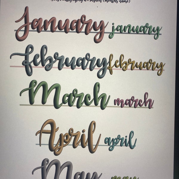 The Complete Calligraphy Handbook for Beginners - Etsy