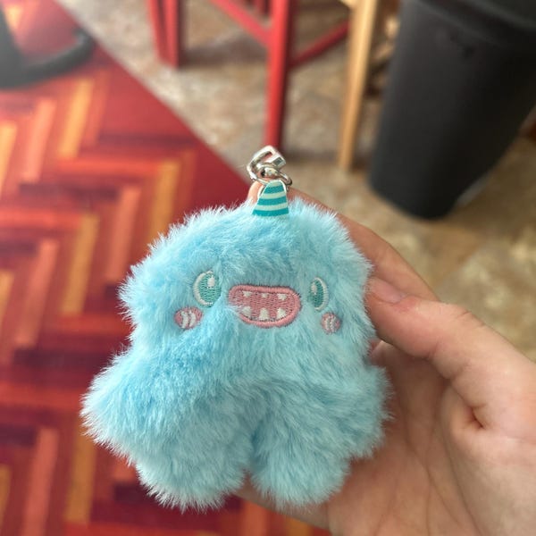 Cute Bunny/puppy/cloud/whale Plush Keychain,kawaii Accessory Gift ...