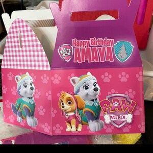 Turning Red Theme Party Favor Boxes Birthday Baby Shower - Etsy