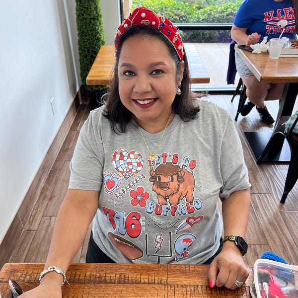 Let's Go Buffalo Checker T-shirt || Buffalo Football Shirt Football Fan ...