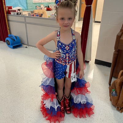 Star Spangled Dress Independence Day Dress Pageant Dress 4th - Etsy