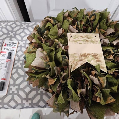 Camouflage Ribbon, Camo Ribbon, Green Ribbon, Brown Ribbon, Military ...