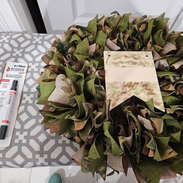 Camouflage Ribbon, Camo Ribbon, Green Ribbon, Brown Ribbon, Military ...