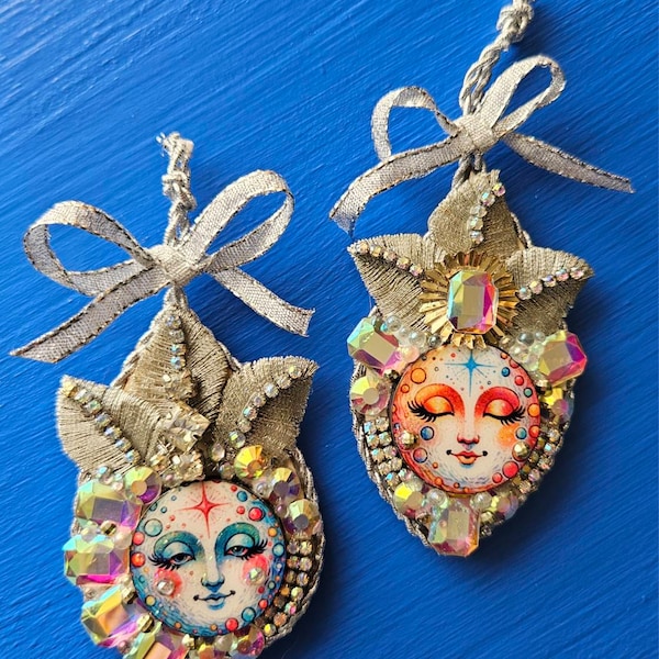 The Fantastic Bead Mosaics Sun Series Solar Flares by Bluemoose Art - Etsy