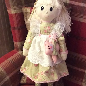 Holly Rag Doll Sewing Pattern - Etsy