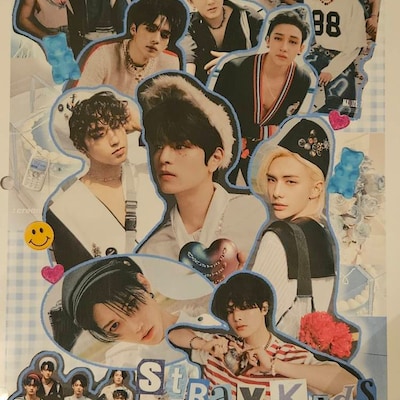 Digital Stray Kids Binder Cute Cover Kpop Filler Divider Spacer Journal ...