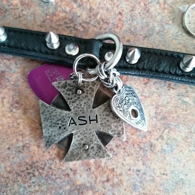 Letter a Dog Tag-pet ID Tag-unique Pet Tag-custom Hand Crafted Engraved ...
