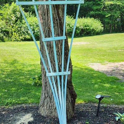 Garden Fan Trellis Plans / Garden Trellis / Trellis Plans / DIY Garden ...