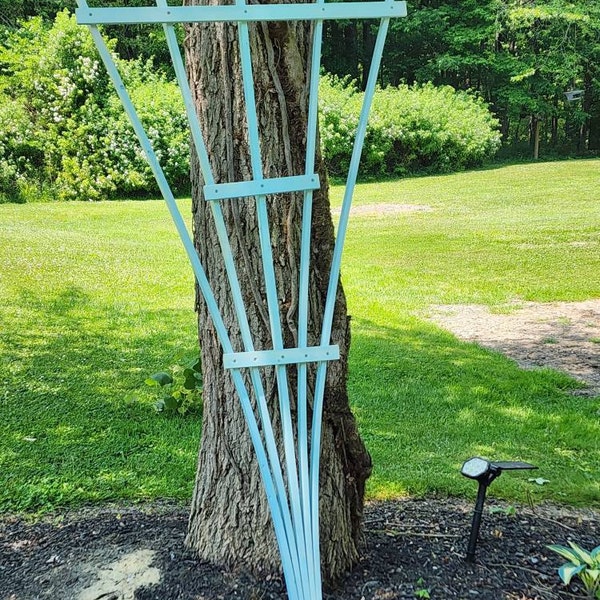 Garden Fan Trellis Plans / Garden Trellis / Trellis Plans / DIY Garden ...
