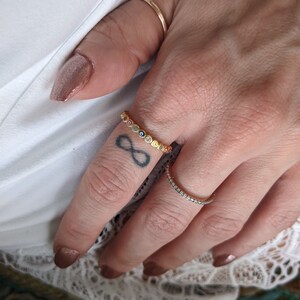 Set of 2: Duo Form Rings by Caitlyn Minimalist Minimalist | Etsy