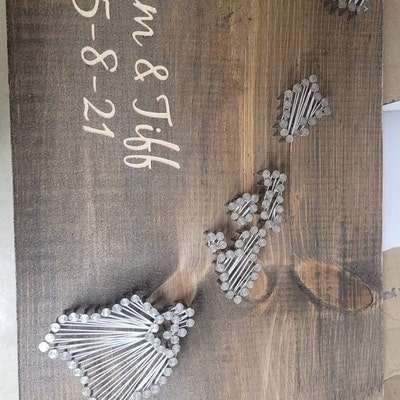 DIY Kansas String Art Kit State String Art Kit Kansas Nail - Etsy