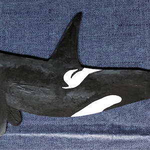 Orca Laser Cut Unfinished Wood Cutout Shapes Always Check Sizes and ...