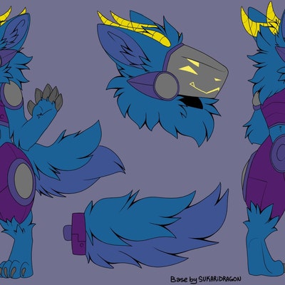 P2U Protogen Base - Etsy