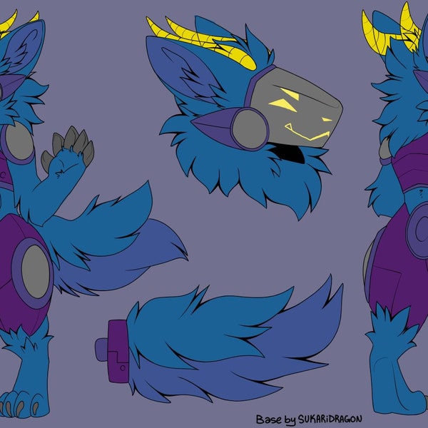 P2U Protogen Base - Etsy