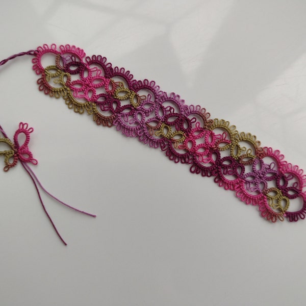 Gerbera Edging - Shuttle Tatting Pattern in PDF by Littleblacklace ...