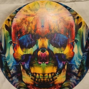 New Disc Golf Art Print. 7 3/4 X 11 1/2. Centered on 11 X 14 HQ Thick ...