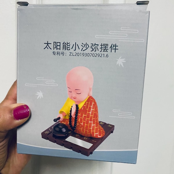 Zen Bobblehead Buddha, Solar Powered Bobblehead Buddha, Buddha, Zen ...
