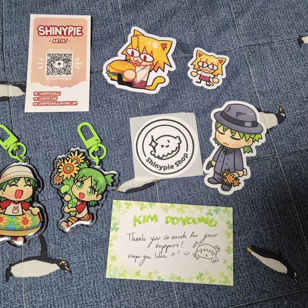Big Combo Pack Yotsuba Stickers, Manga Decal, Cute Anime Meme Sticker ...