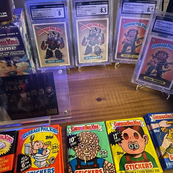 1985 Garbage Pail Kids Series 2 Clogged Duane CGC 9.0 Mint Glossy Live ...